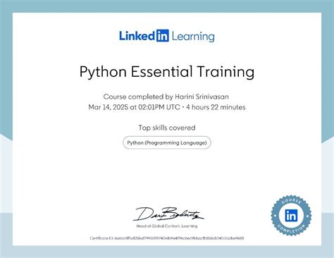 Pythonprogramming Professionalgrowth Continuousimprovement Harini