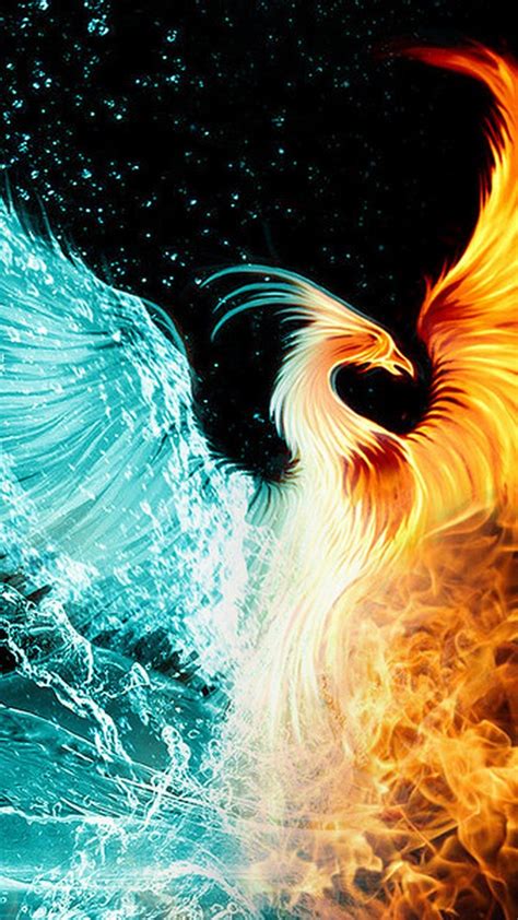 Neon Phoenix Wallpapers Wallpaper Cave