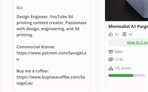 BUG Footer Hides Designer About Section MakerWorld Bambu Lab Community Forum