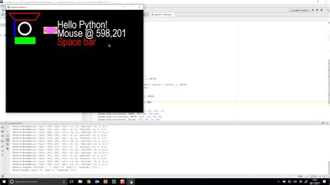 Learning Python 11 Keyboard Events With Pygame Youtube