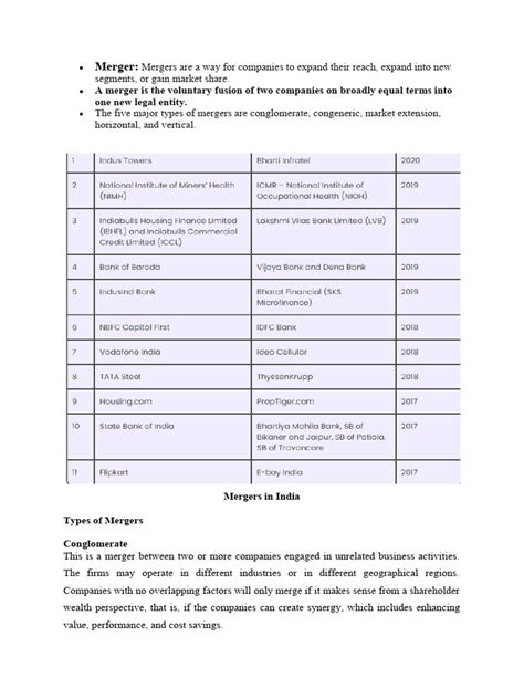 Difference Between Merger Takeover And Acquisition Download Free Pdf