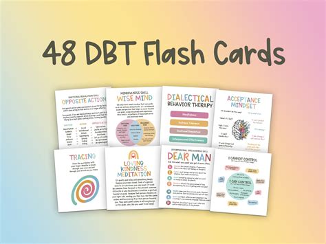 DBT MEGA BUNDLE Dbt Skills Dbt Workbook Therapy Worksheet Etsy