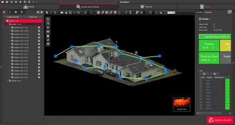 Point Cloud Registration Bimflo