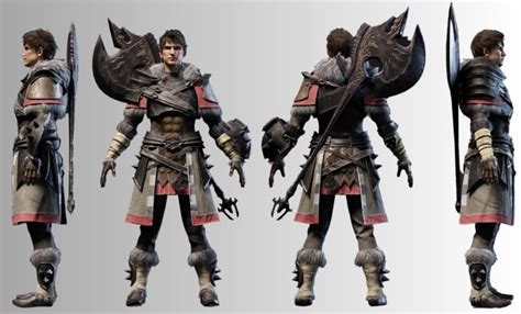 design 3d realistic character stylized unreal engine game character 3d
