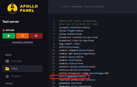How To Change Gamemode On Minecraft Server Sparked Host Knowledge Base