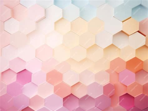 Premium Ai Image Visual Pattern Composed Of Perfectly Defined Hexagons Each One Of Them With Premium Ai Image Visual Pattern Composed Of Perfectly Defined Hexagons Each One Of Them With