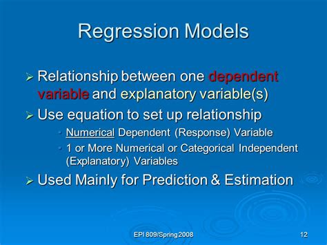 regression and correlation methods ppt download
