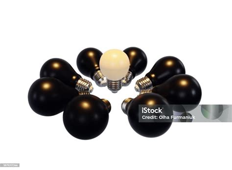 3d 전구 에너지 전력 소비 개념 흰색 배경에 사실적인 조명 요소 3d 렌더링 그림 0명에 대한 스톡 사진 및 기타 이미지 0명 개념 개념 기호 Istock