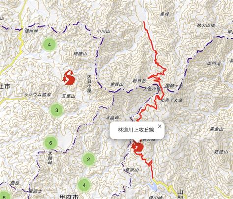 林道マップ 林道に特化したマップ検索サービス