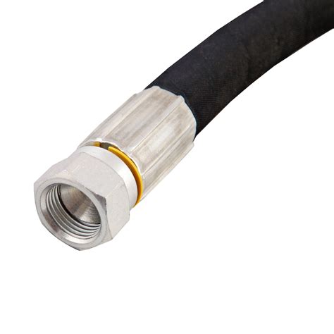 Hydraulic Hose Assembly 30 Length X 14 Diameter Female Jic Swivel