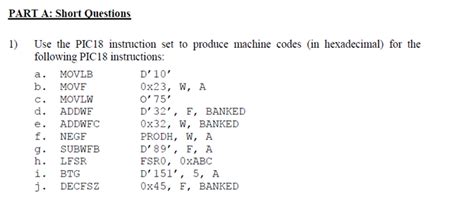 Solved Microcontroller Microprocessor Systems Instruction