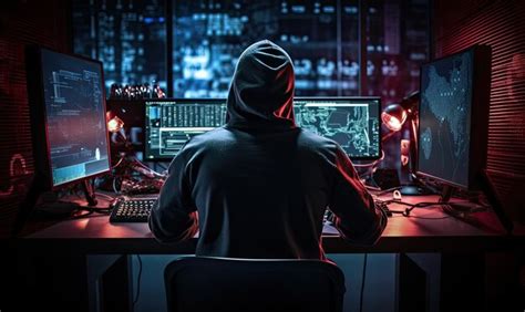 Premium Ai Image With Each Keystroke The Hacker Unraveled Layers Of Encryption Gaining Access