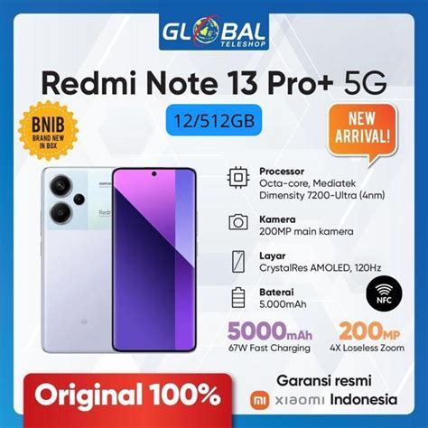 Jual Xiaomi Redmi Note Pro Plus G Gb Garansi Resmi Xiaomi Shopee Indonesia