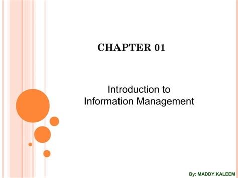Introduction To Information Management Chapter 1 Ppt Internet Computing