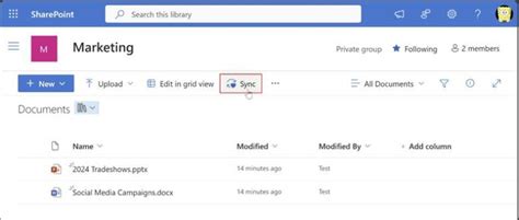 how to synchronize a sharepoint site library to file explorer with