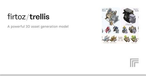 Firtoz Trellis Run With An Api On Replicate
