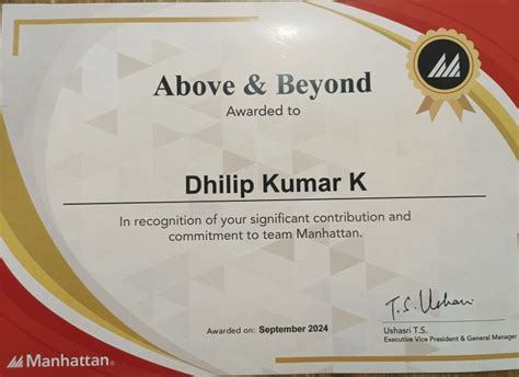 Dhilip Kumar K On Linkedin Manhattan Mawm Wms