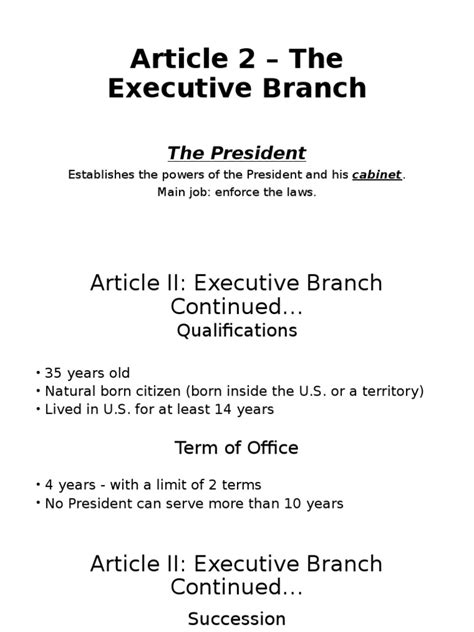 Article Ii Of The Constitution Pdf