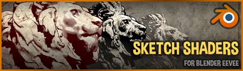 Sketch Shaders For Blender Eevee FlippedNormals