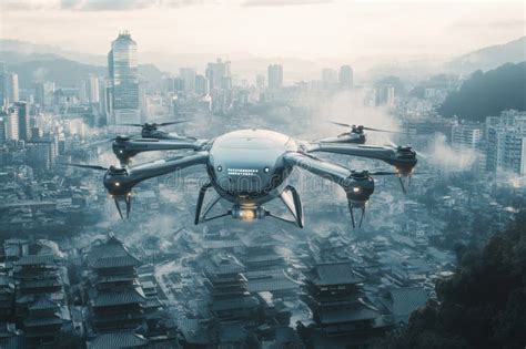 Automated Drones Utilize Ai Technology For Delivery And Monitoring In