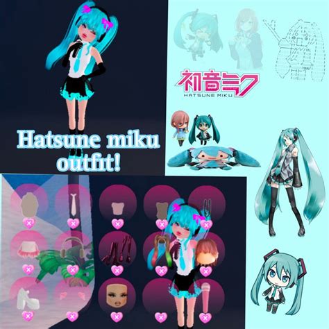 Hatsune Miku Dress To Impressdti Outfit Idea Hatsune Miku Hatsune