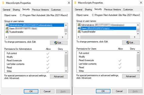 several menu items are grayed out and displayed as missing in 3ds max