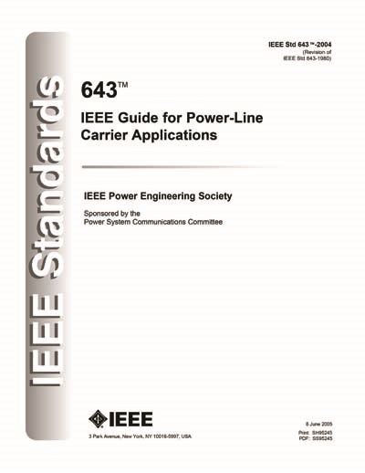 IEEE R IEEE Guide For Power Line Carrier Applications