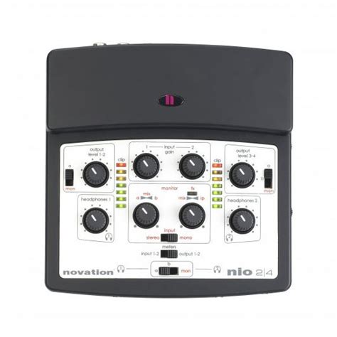 nio 2 4 novation nio 2 4 audiofanzine