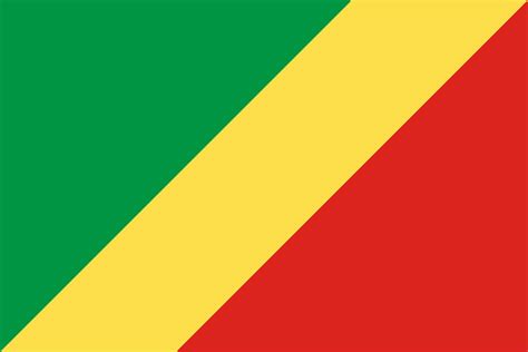Green Yellow And Red Country Flags
