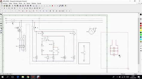 Esquema Manual Automático Con Interruptor Horario Youtube