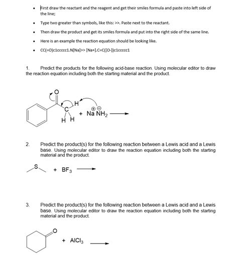 Solved First Draw The Reactant And The Reagent And Get Chegg Com