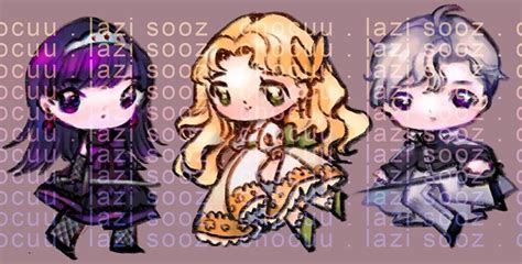 Wanted To Share Some Keychains Im Working On For Sakuracon [your Throne Stepmothers Marchen