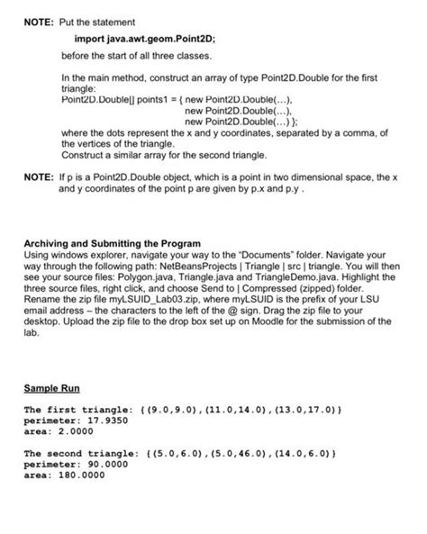 Solved Implementing A Subclass And Abstract Methods