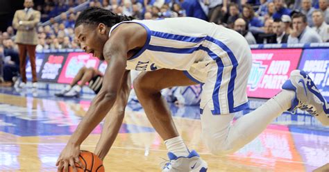 Cason Wallace Left The Second Half Of Kentucky Vanderbilt With An Ankle