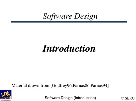 PPT Software Design PowerPoint Presentation Free Download ID