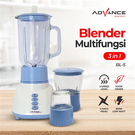 Jual Advance Blender Bl 5 Blender Multifungsi 3 In 1 Advance Blender 3