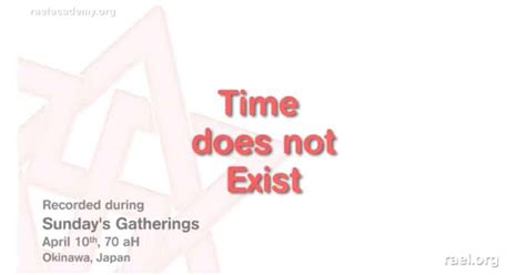 Time Does Not Exist Canadian Raelian Movement