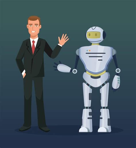 Robot Robot Man Man Images Free Download On Freepik