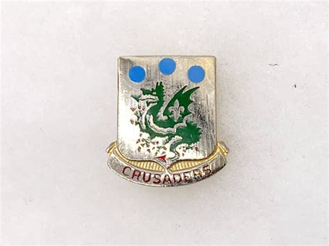 Us Army 72nd Armor Regiment Dui Crest Cold War Foxhole Militaria