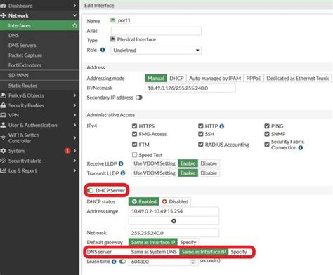Technical Tip Different Options Of Configuring Dn Fortinet Community