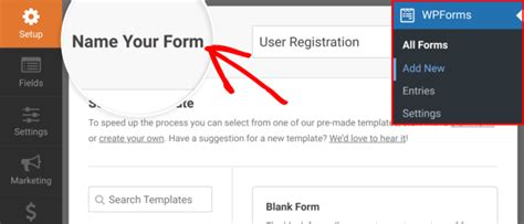 user registration addon