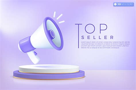 번개 아이콘 기호가 있는 3d 확성기 스피커 확성기는 할인 프로모션을 발표하고 할인된 가격을 판매하고 마케팅 시간 개념을 판매합니다 3d 벡터 격리 그림 만화 파스텔 미니멀