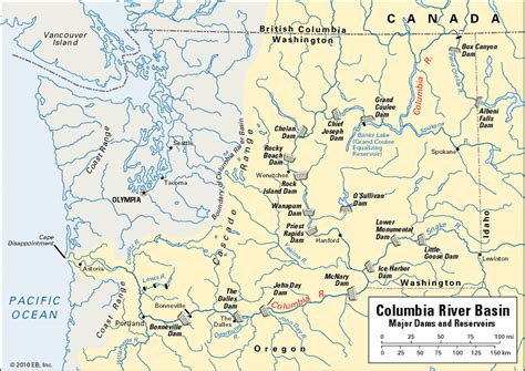 Columbia River Islands Map Columbia River Alderdale To Blalock Islands