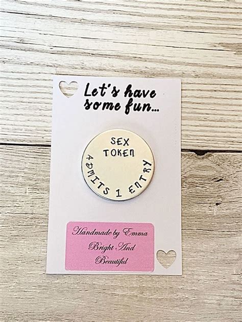 Sex Token T For Husband T Funny Valentines T For Him Naughty