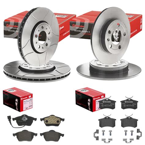 Brembo Bremsscheiben BelÄge Vorne Hinten Passend Für Golf 4 Bora A3