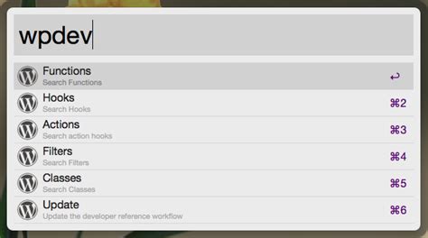 GitHub Keesiemeijer Alfred Wordpress Developer Workflow Alfred Workflow To Search The
