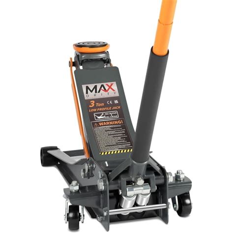 Maxority 3 Ton Long Reach Low Profile Professional Floor Jack With Dual