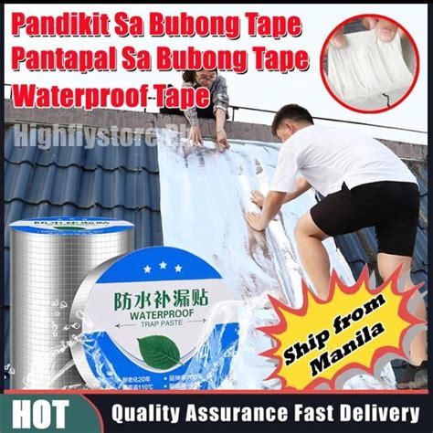 Aluminum Foil Waterfrop Adhesive Vulcaseal Pandikit Pantapal Sa Butas Ng Bubong Tape For Roof