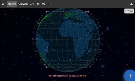 Satellite Orbits Map