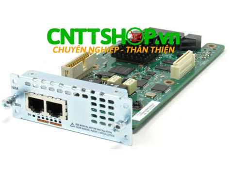 Cisco NIM 2BRI NT TE Analog Voice Module
